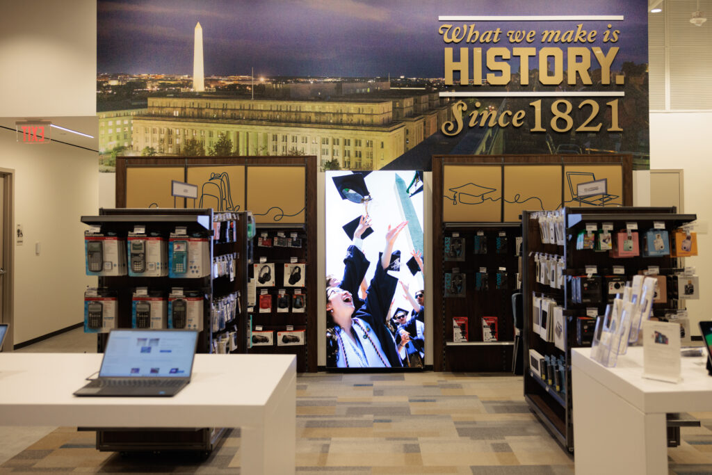 Photo Story: Bringing The George Washington University Campus Store ...